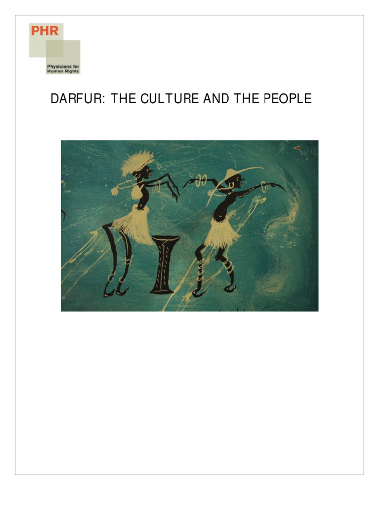 Understanding Darfur's Culture and People | PDF | Traditional Medicine ...