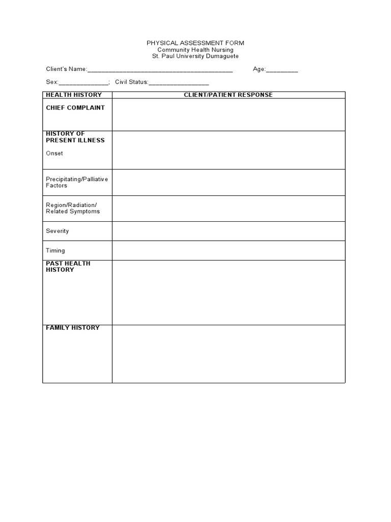 PAFORMchn (Revised October 6, 2021) Student Print | PDF | Physical ...
