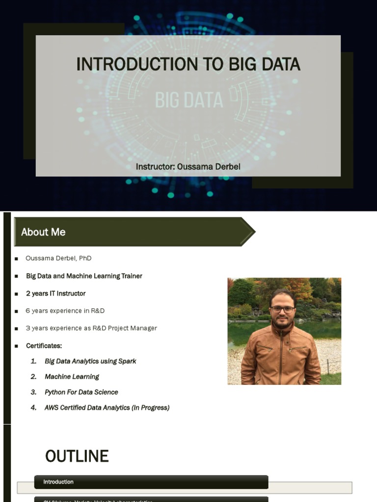 Chapter N1 Introduction To Big Data | PDF | Big Data | Databases