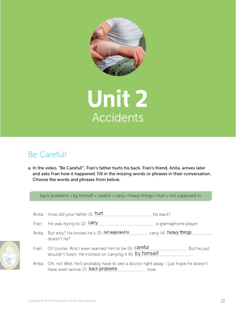 Unit 2: Accidents | PDF