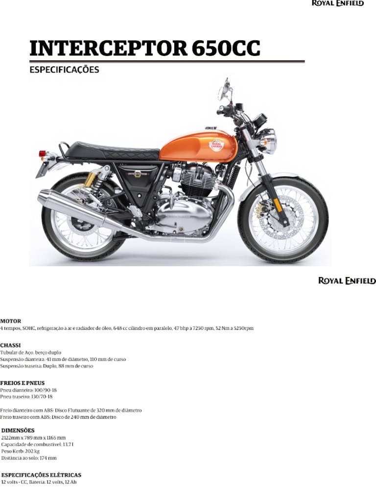 Interceptor 650 | PDF