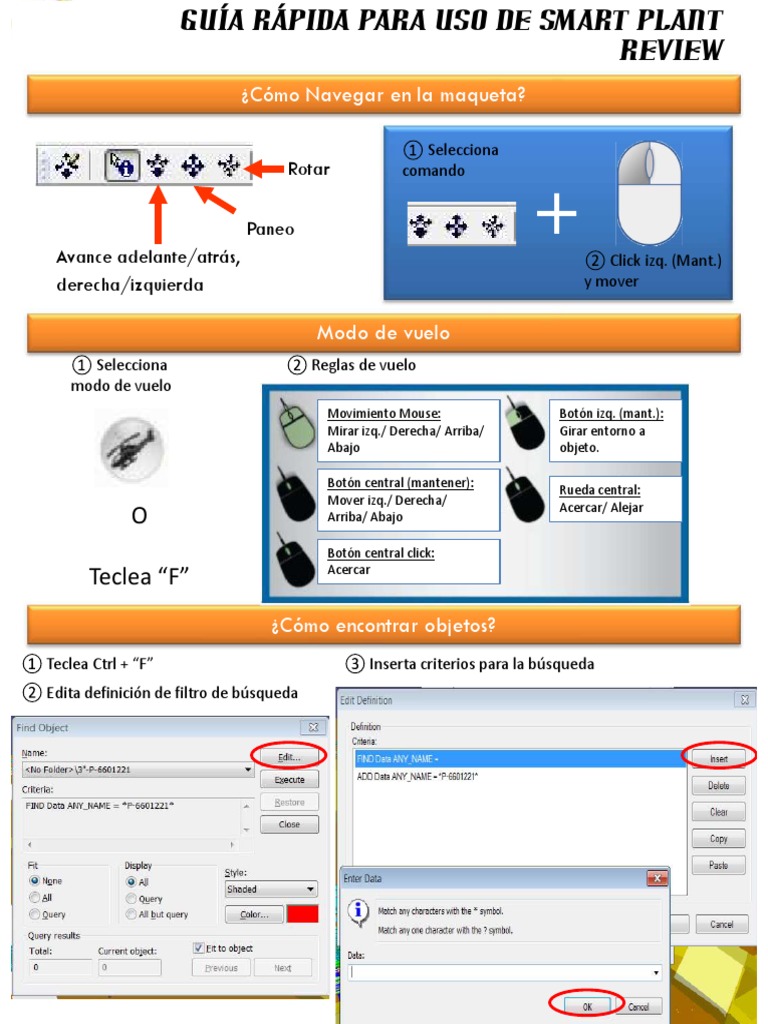Guía rápida Smartplant_Review | PDF