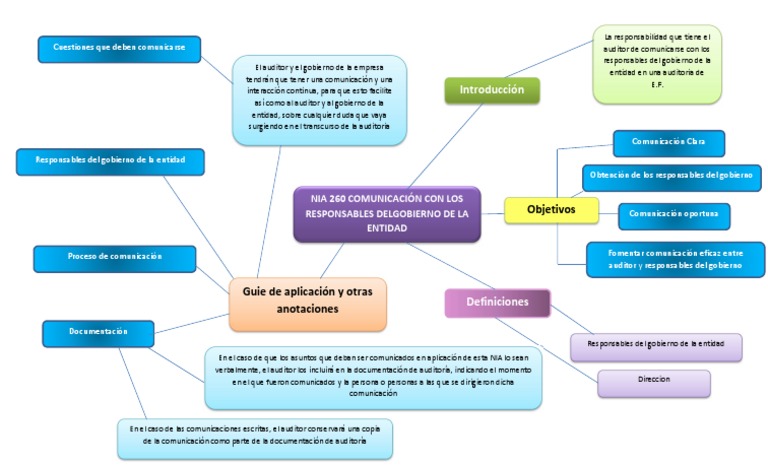 Esquema NIA 260 | PDF | Auditoría | Business