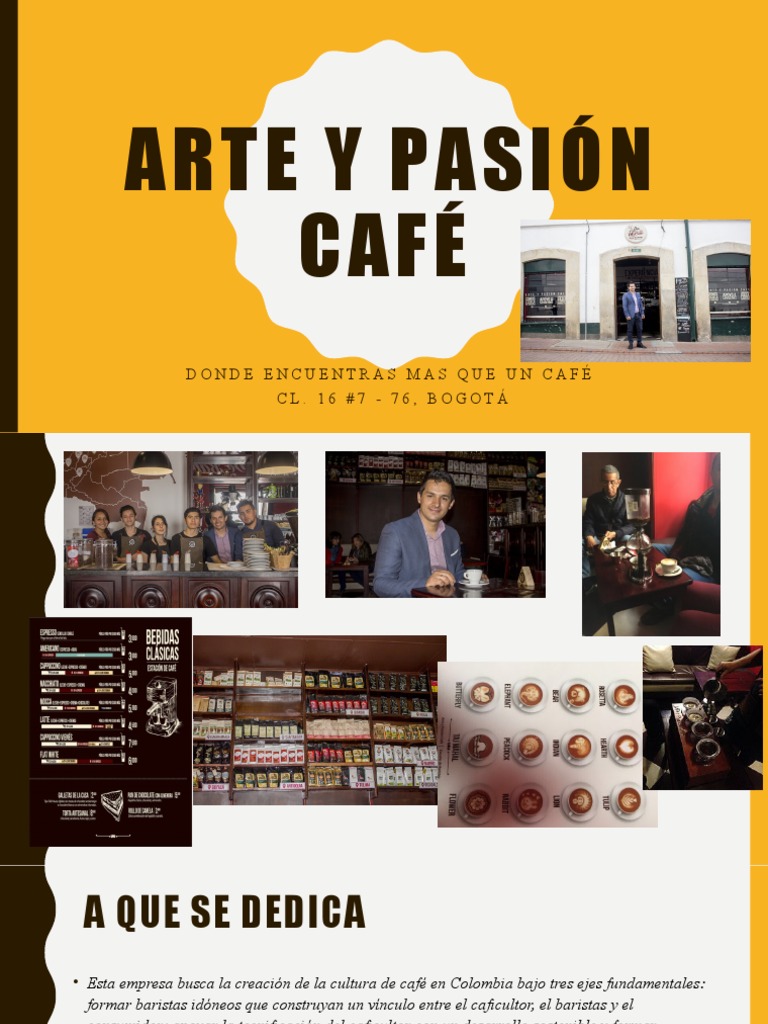 Arte y Pasión Café | PDF | café