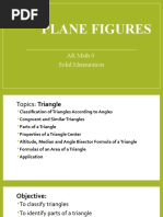 Remedial Mathematics Chapter 3 Geometry | PDF | Rectangle | Circle