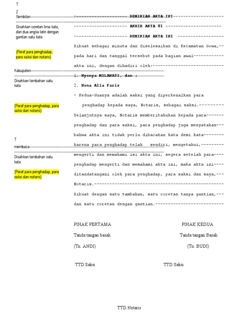 Akhir Akta Dan Renvoi | PDF