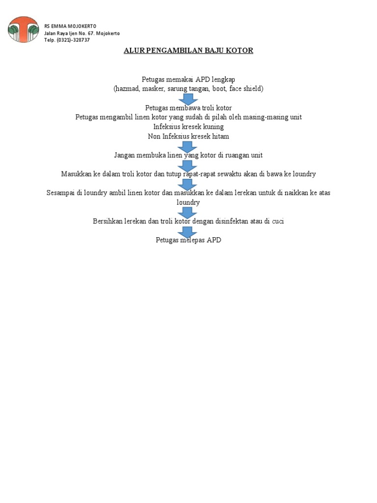 Alur Loundry RS Emma | PDF