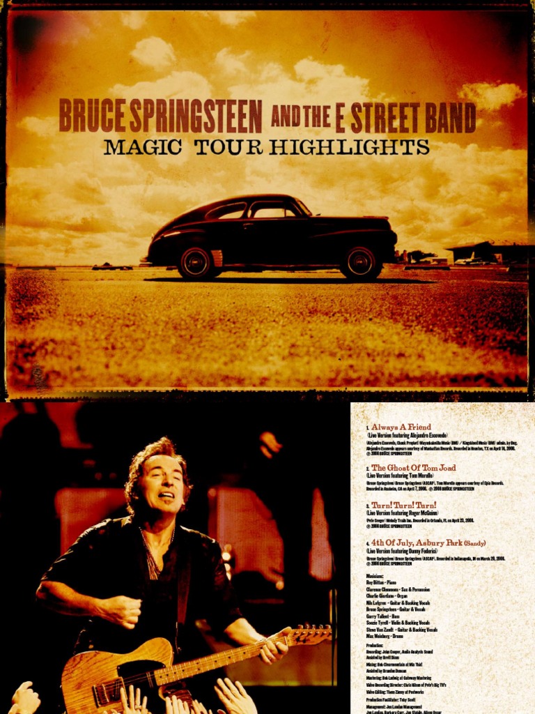 01 Digital Booklet - Magic Tour Highlights | PDF