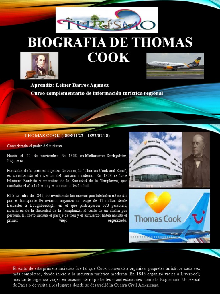 Biografia de Thomas Cook | PDF