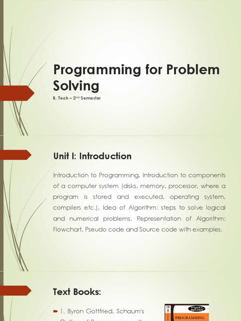 PPS Unit-1 | PDF | Computer Data Storage | Random Access Memory PPS Unit-1 | PDF | Computer Data Storage | Random Access Memory