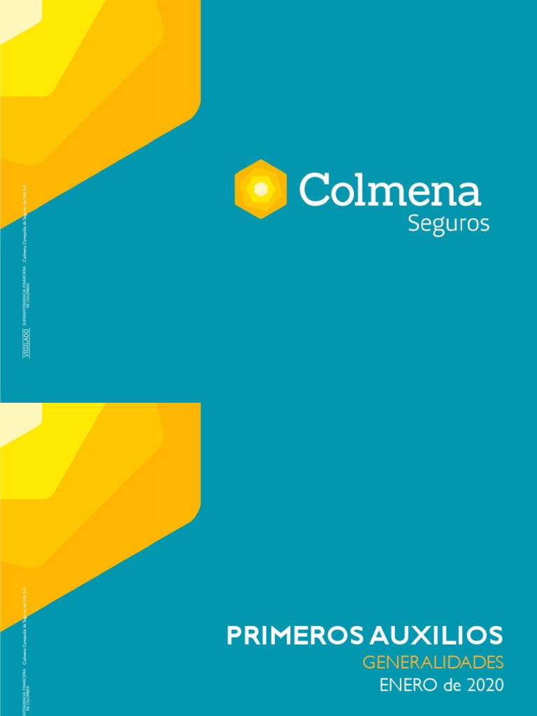 Primeros Auxilios Generalidades - ARL COLMENA | PDF | Primeros auxilios ...