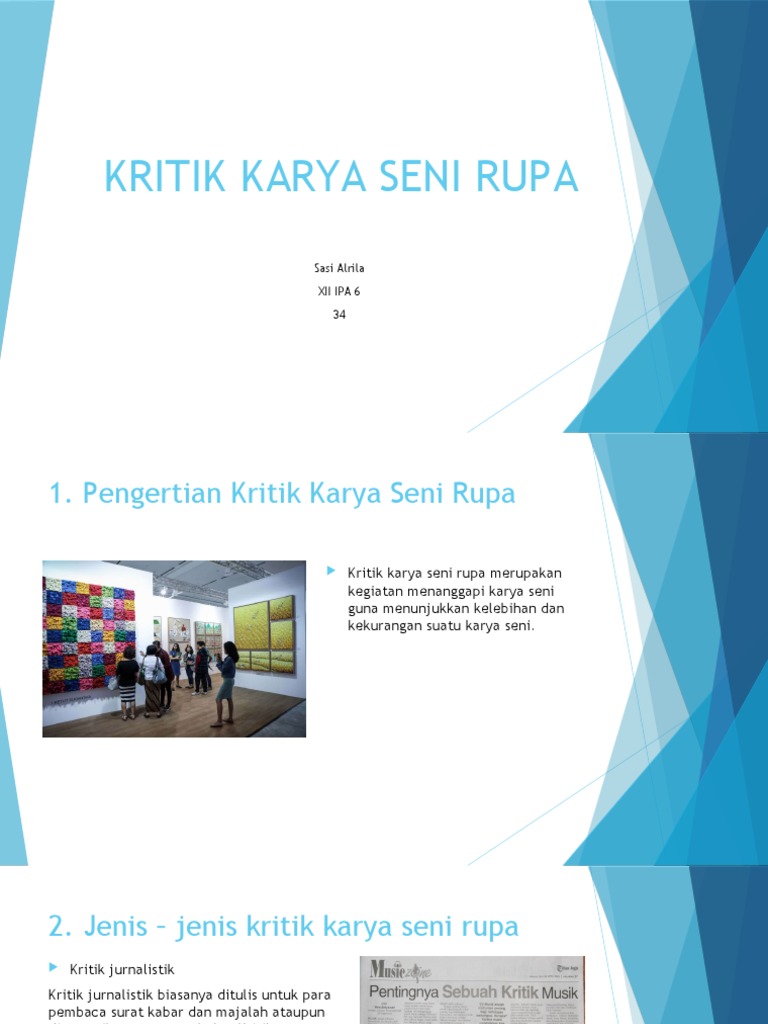 Kritik Karya Seni Rupa | PDF