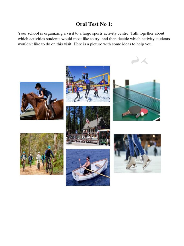 Speaking E2 Part 1 | PDF