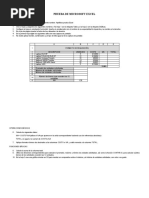 Examen Final | PDF | Microsoft Excel | Hoja de cálculo