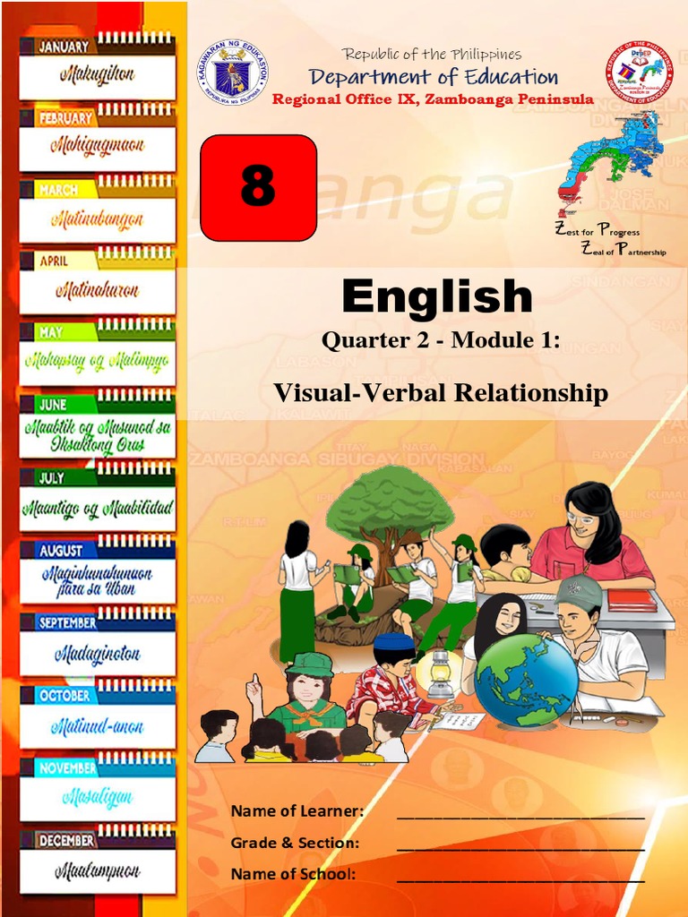 English: Visual-Verbal Relationship | PDF | Graphics | Infographics