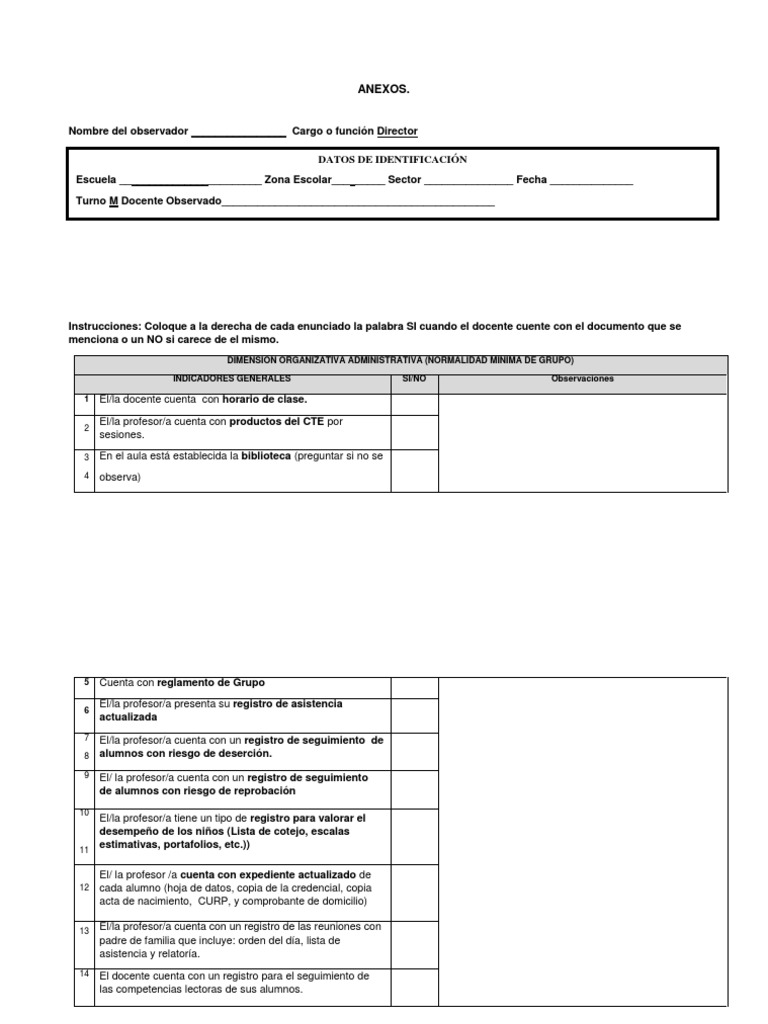 Formato de Registro de Visita Aula | PDF | Aprendizaje | Maestros