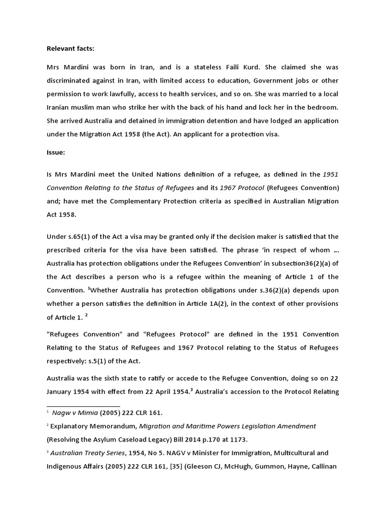 Irene Estrellan LWA210 Written Submission Assignment | PDF ...