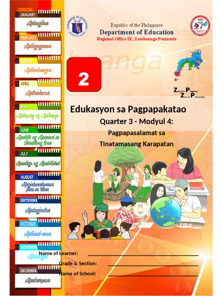 Edukasyon Sa Pagpapakatao: Quarter 3 - Modyul 4 | PDF