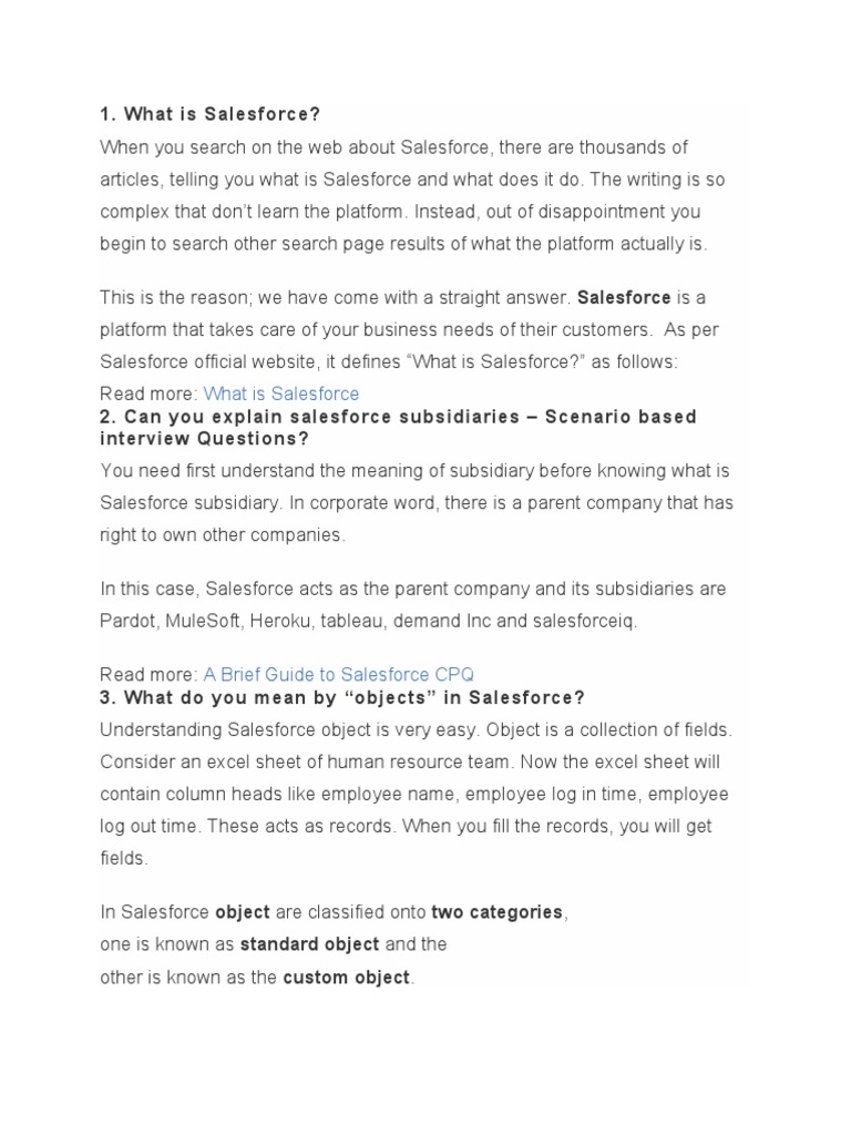 Interview Questions | PDF | Class (Computer Programming) | Databases