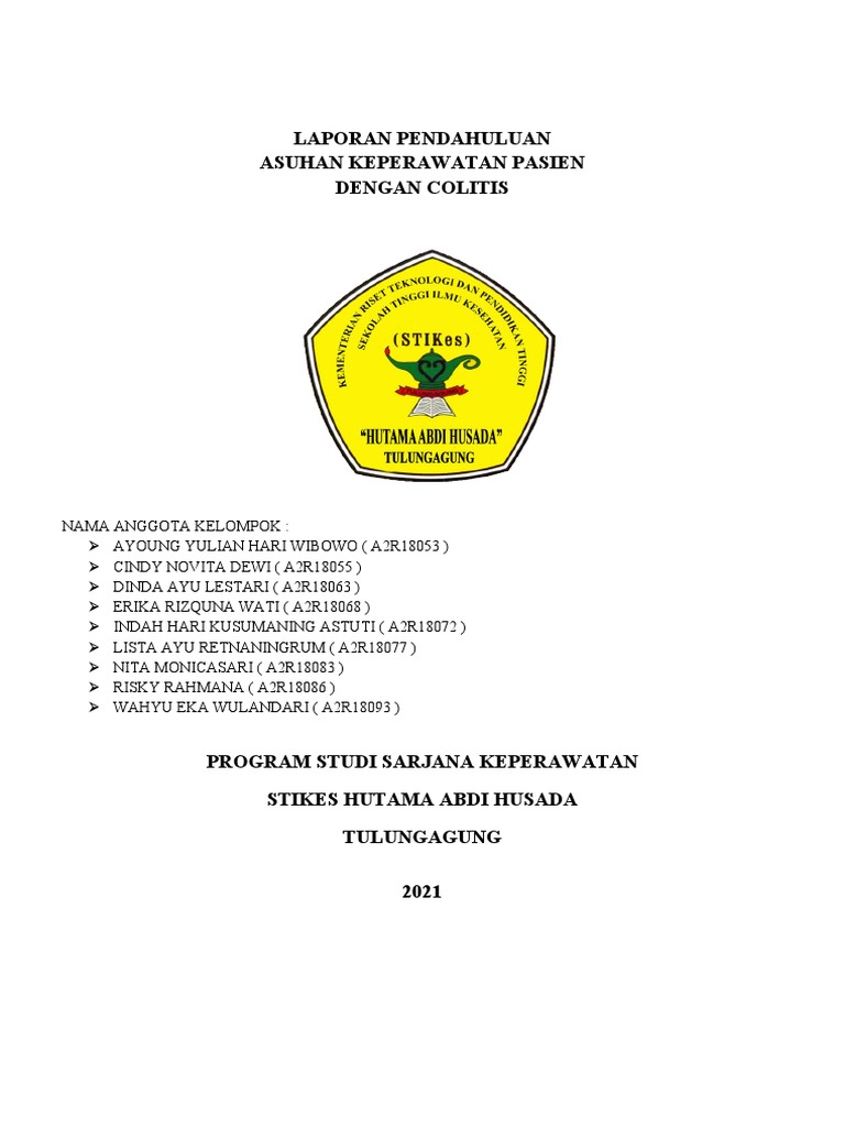 LP + Askep Colitis KLP 2 | PDF