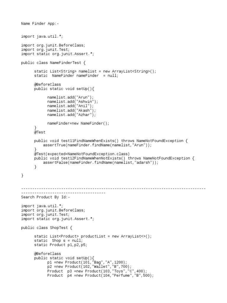Hands On - JUNIT | PDF