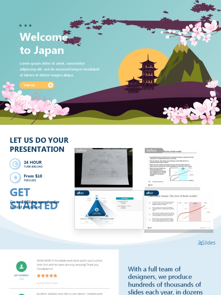 Japan PPT Template | PDF | Business | Economies