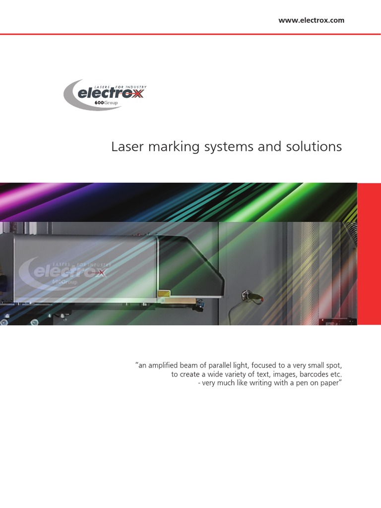 Laser Marking Systems and Solutions | PDF | Optics