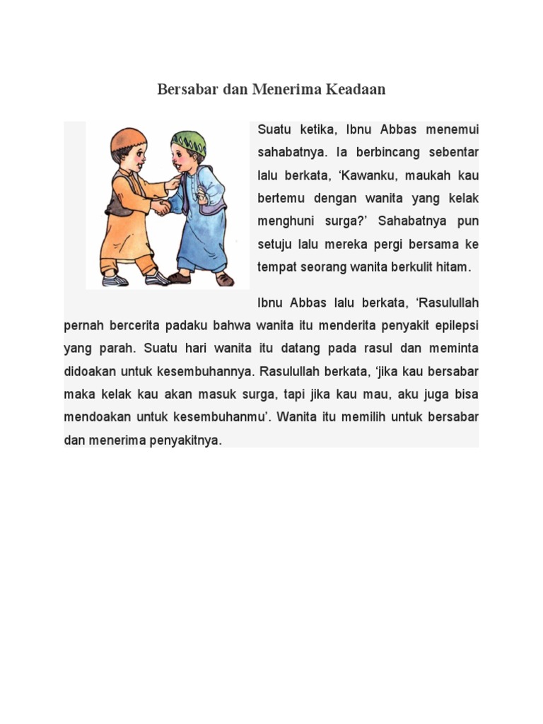 Nasihat Pengemis Tua tentang Hidup | PDF