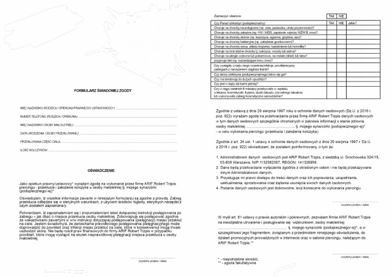 Zgoda Piercing | PDF