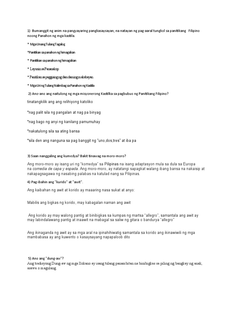 Panitikan | PDF