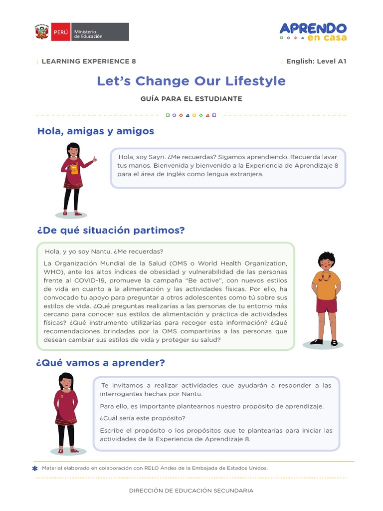 Guía de Estudio: Estilos de Vida Saludables | PDF | Cuestionario ...