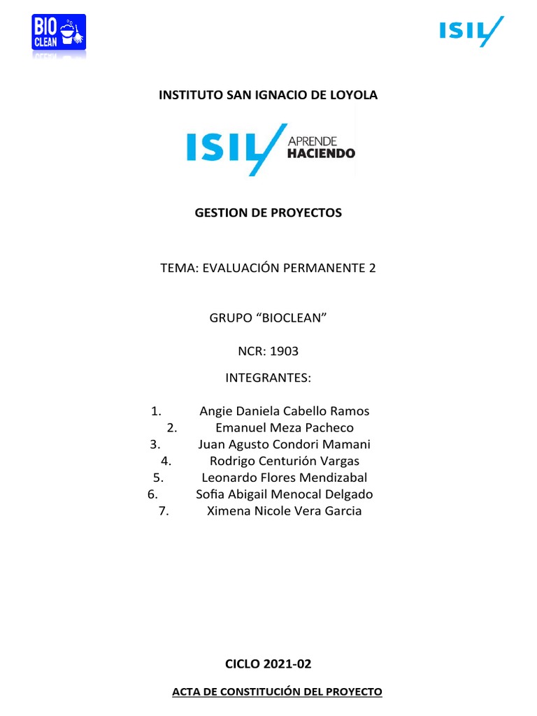 Ep2 Gestion de Proyectos | PDF | Calidad (comercial) | Procesos de negocio