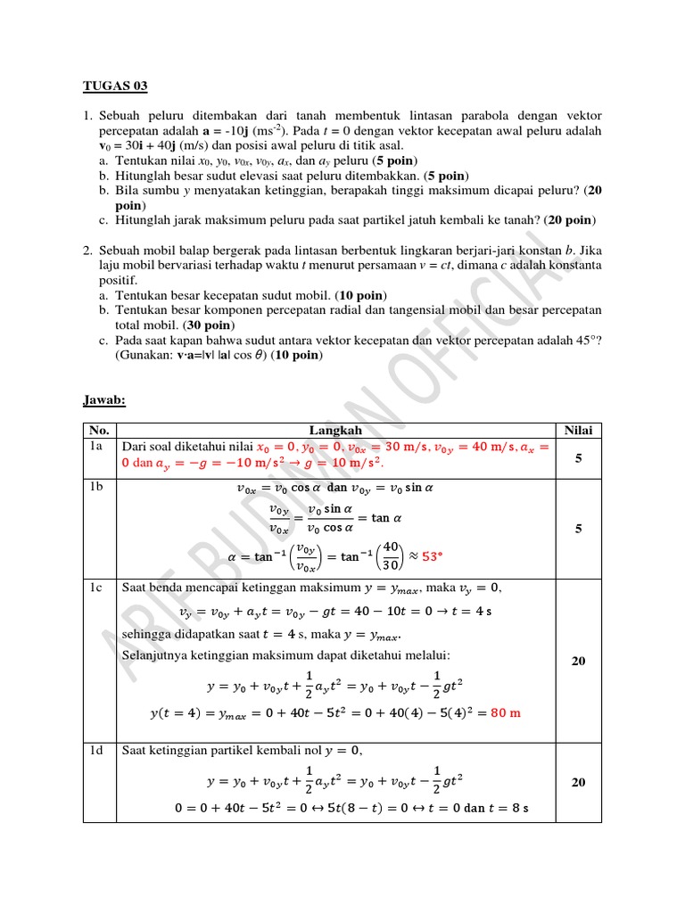Tugas 03 - SOLUSI | PDF