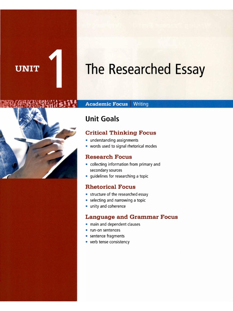 Academic Writing Chapter 1 | PDF