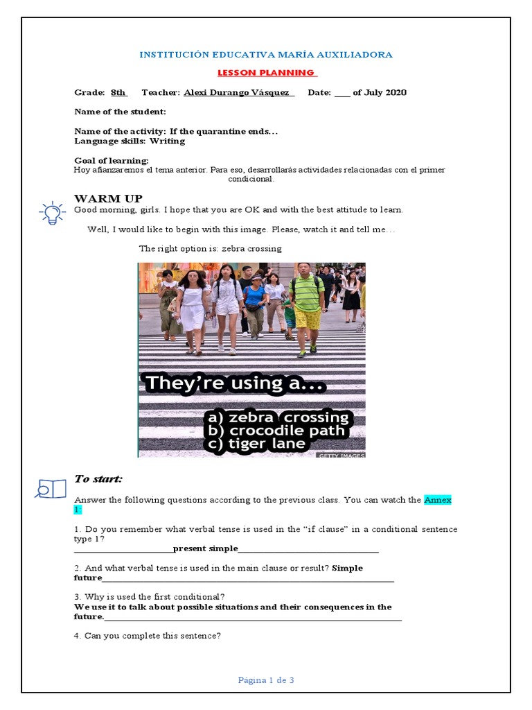 Taller 2 Grado 8 Inglesssssssss | PDF | Cognition | Syntax