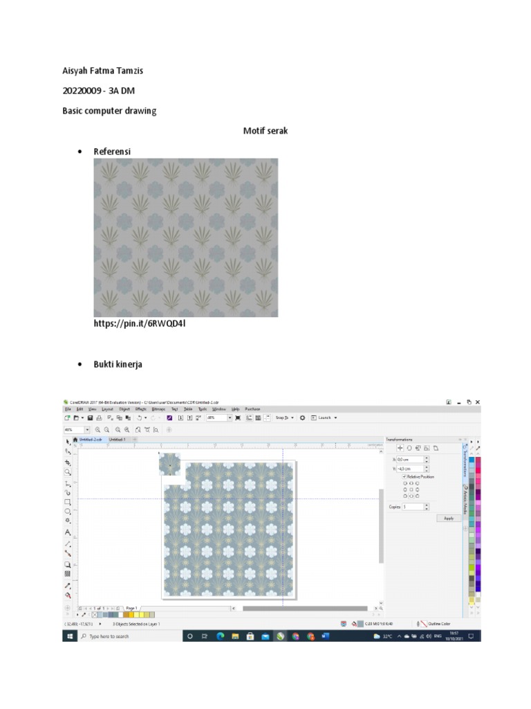 Doc1 Motif Serak Merged | PDF