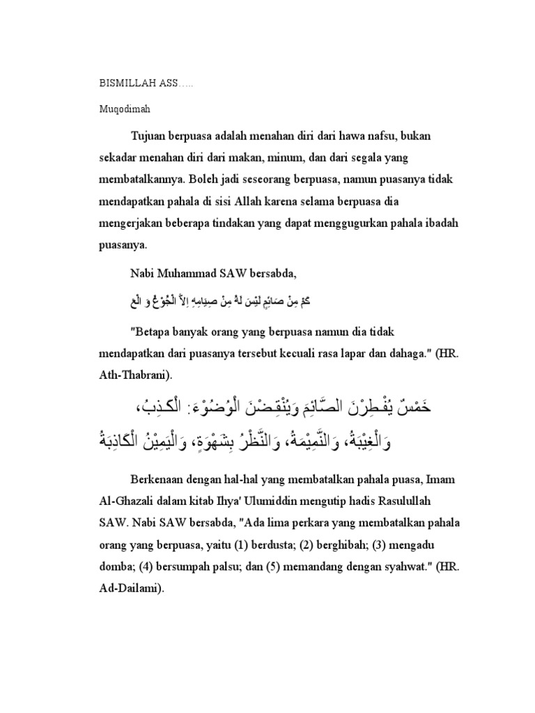 Kultum Adit | PDF | Agama & Spiritualitas