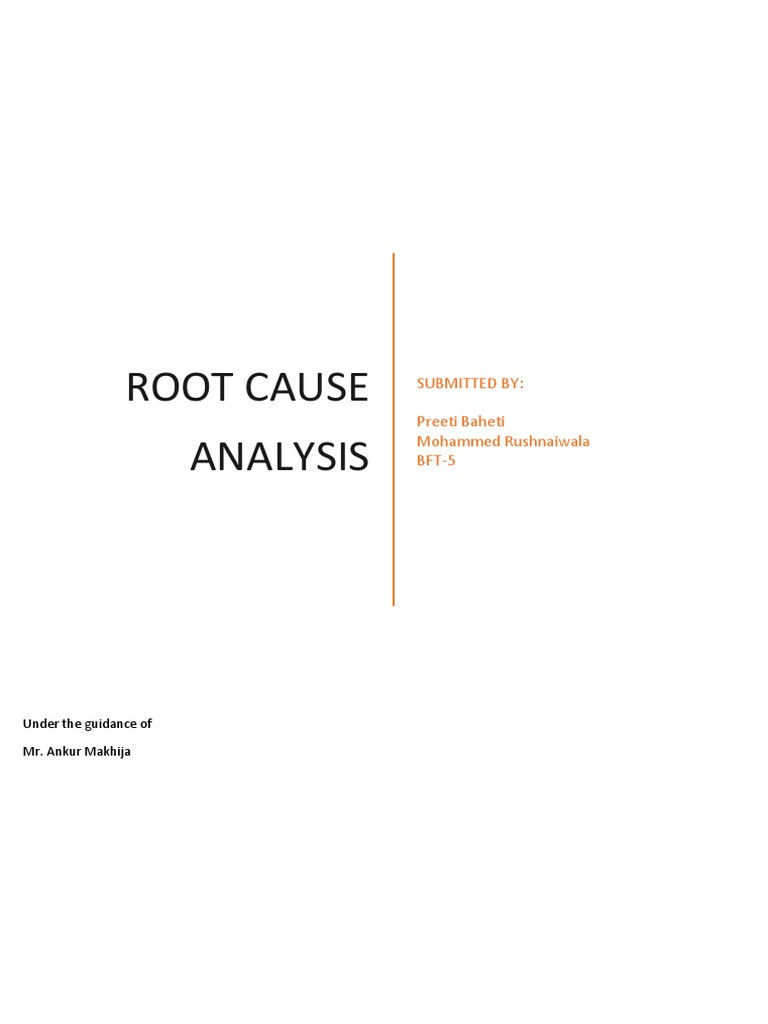 Lean Rca Final End Term | PDF | Inventory | Business