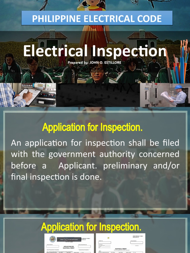 Electrical Inspection Procedures in the Philippines | PDF | Electrical ...
