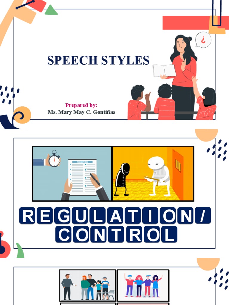 Speech Styles | PDF | Cognition | Linguistics