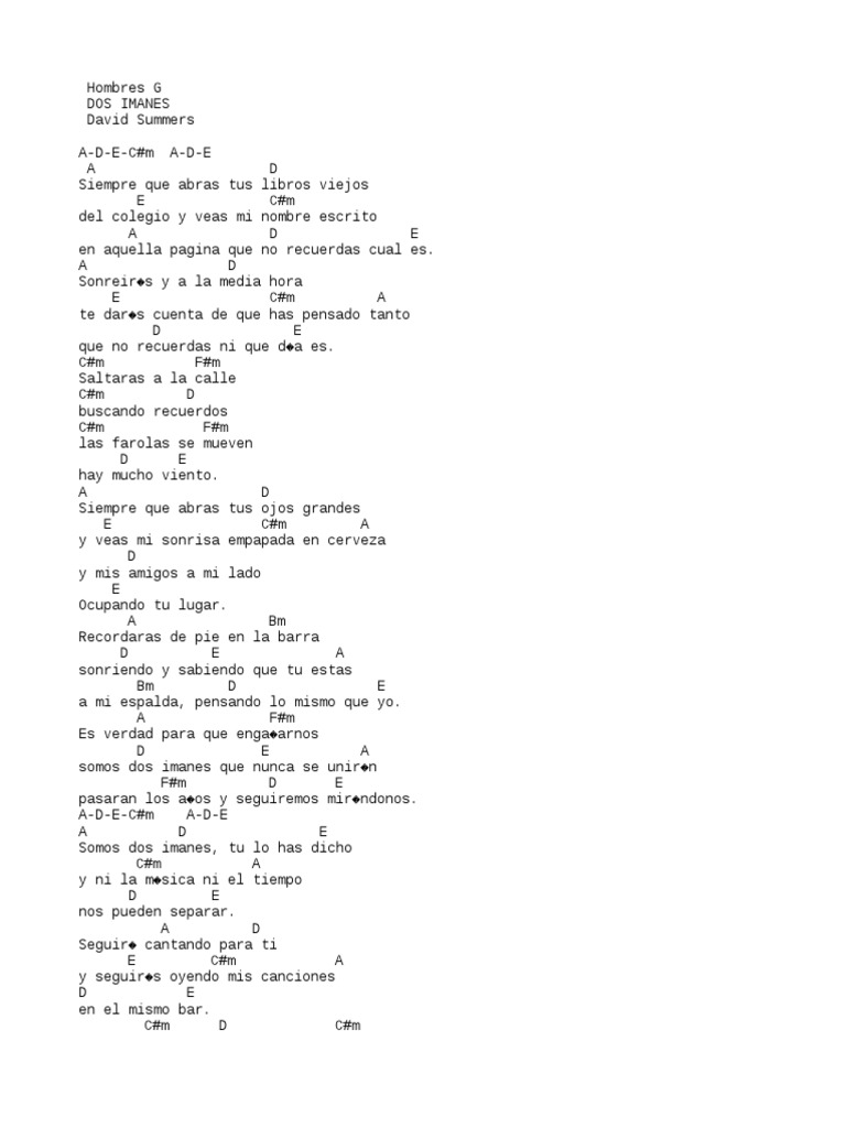 Dos Imanes - A | PDF