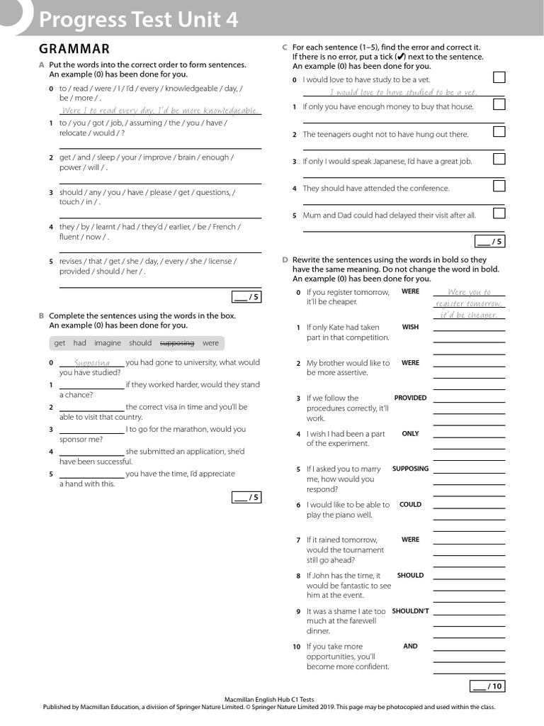 MEH C1 Unit 4.cleaned | PDF | Cognition
