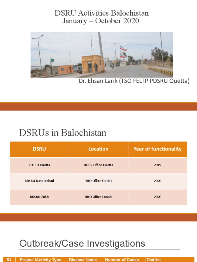 FELTP Progress Report 2020 | PDF | Quarantine | World Health Organization