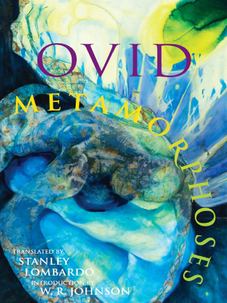 6) Metamorphoses, Ovidius | PDF | Dionysus | Ovid