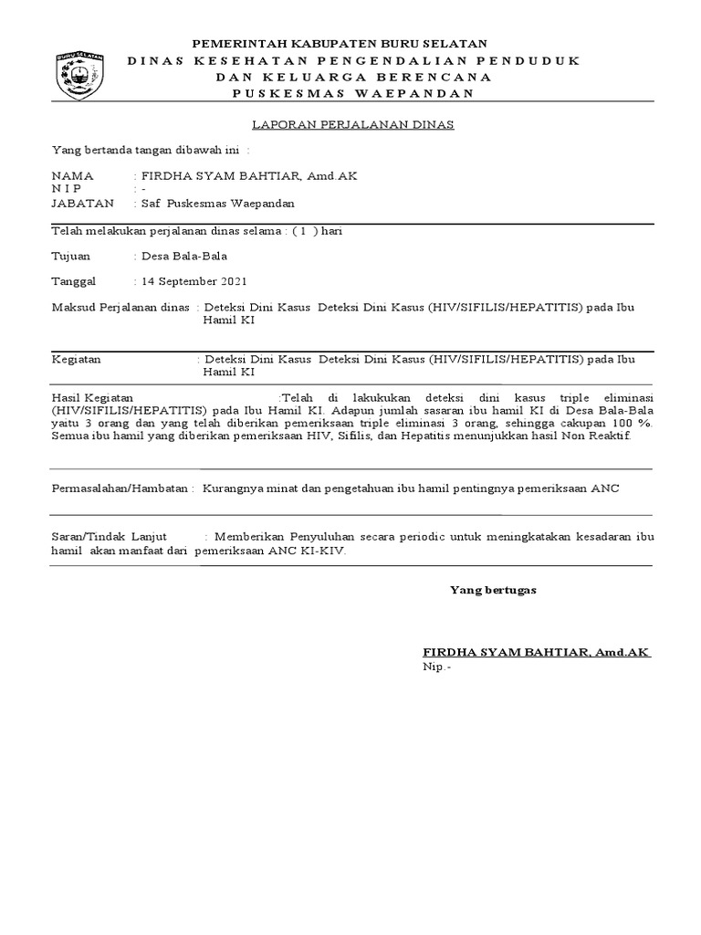 LPD Posyandu Bala-Bala | PDF