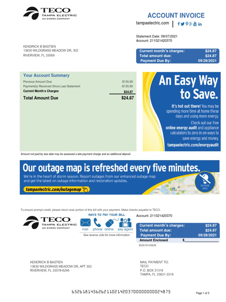 Tecobill 09.23 | PDF | Taxes | Fee