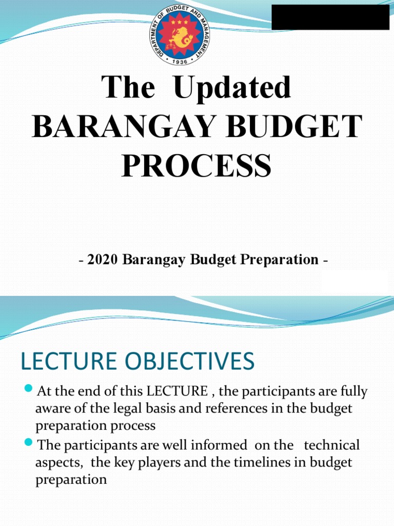 Barangay Budget Preparation | PDF | Budget | Expense