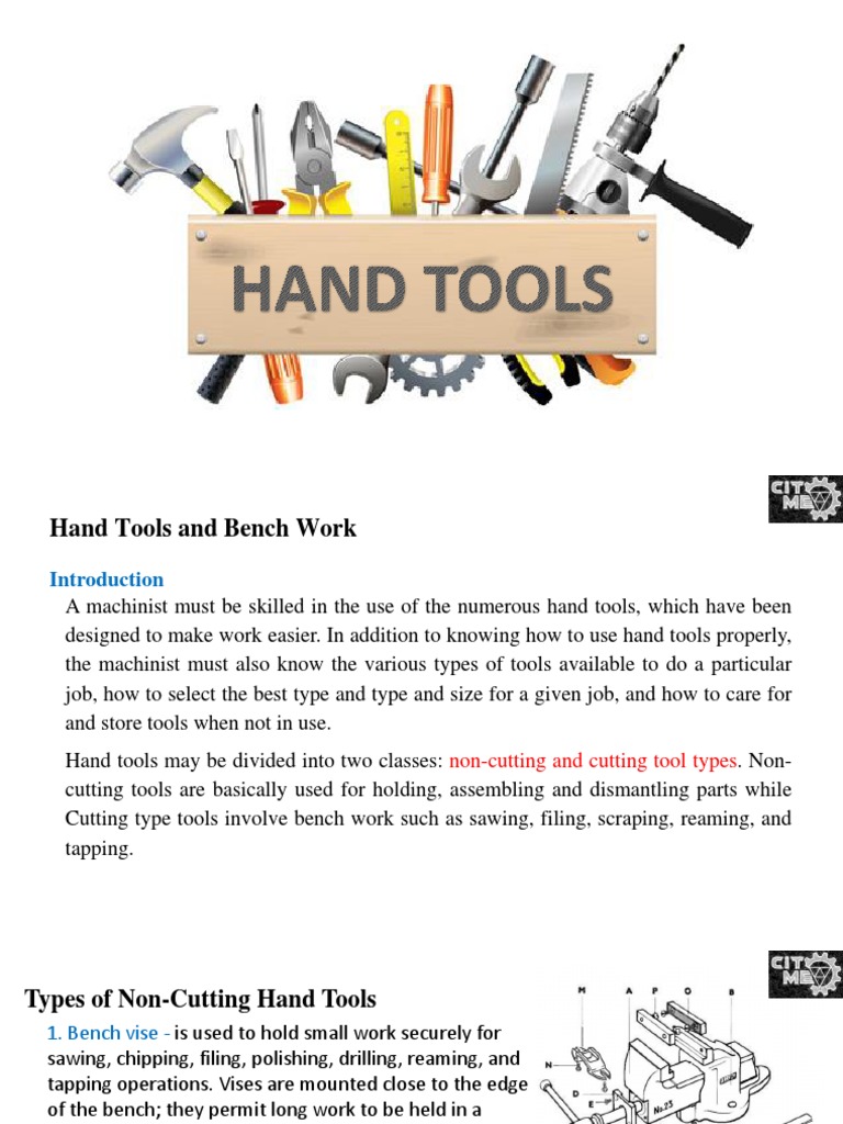 Hand Tools | PDF | Screw | Mechanical Engineering