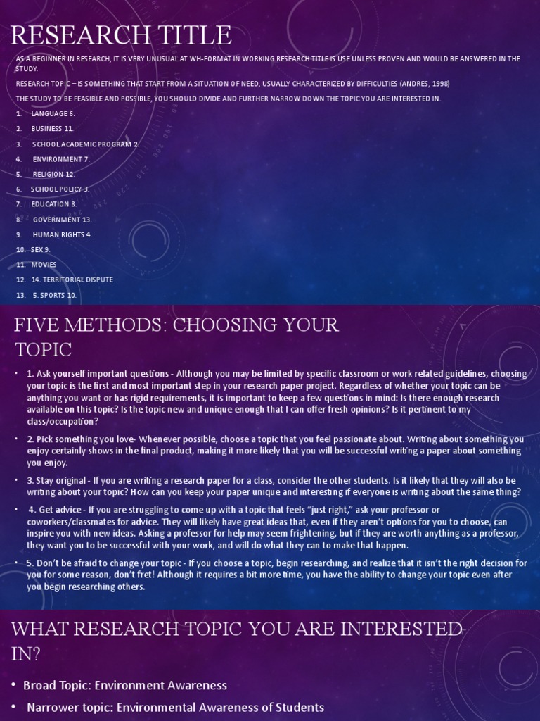 Research Title | PDF | Question | Science