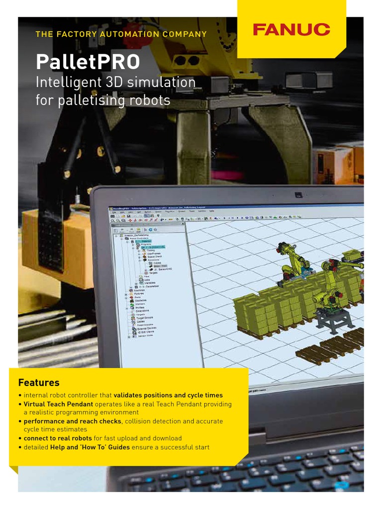 Palletpro: Intelligent 3D Simulation For Palletising Robots | PDF ...